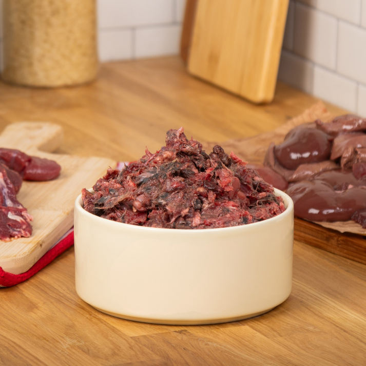 Purely Venison Raw Mince 80:10:10 (1kg) – THE DOGS BUTCHER B2C
