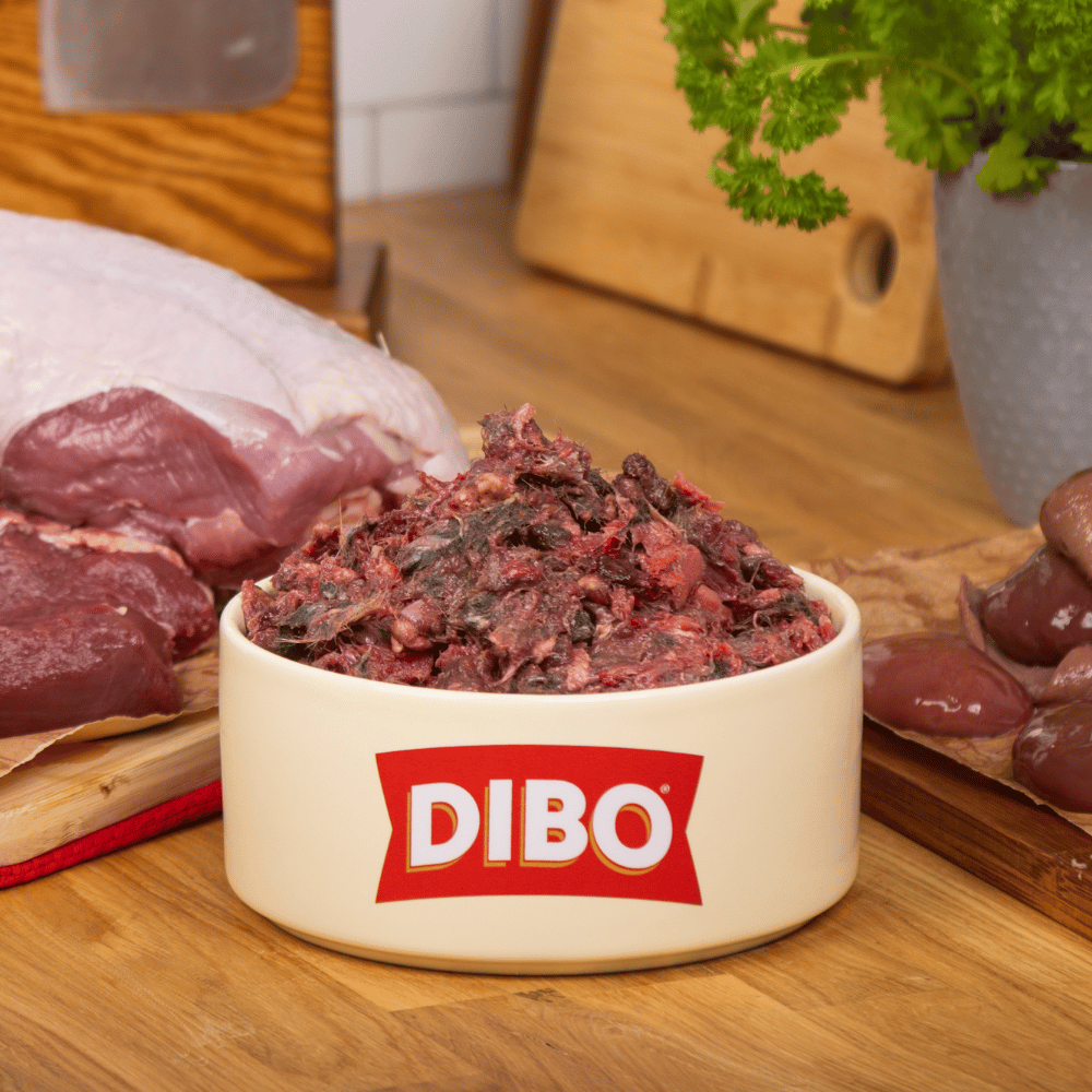 DIBO Finest Venison, Beef & Turkey Raw Mince 80:10:10 (1kg) – The Dogs ...