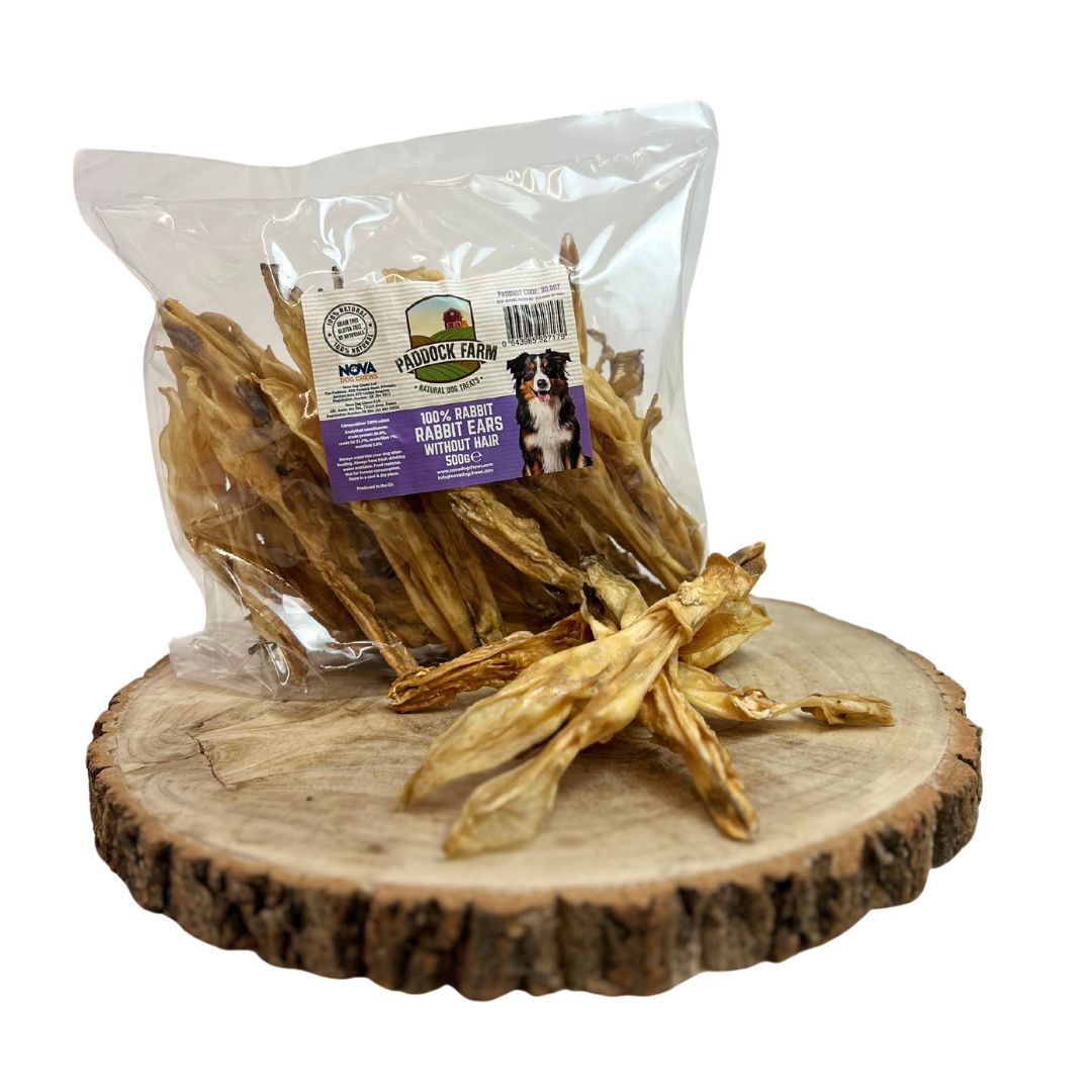 Plain Rabbit Ears 500g – The Dogs Butcher