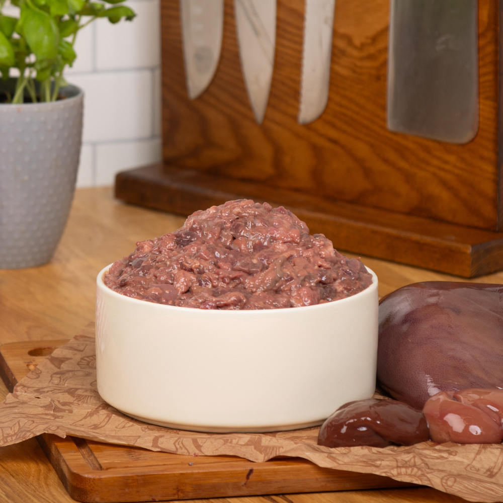 Raw Pork & Ox Offal Boneless Mince (750g) – The Dogs Butcher