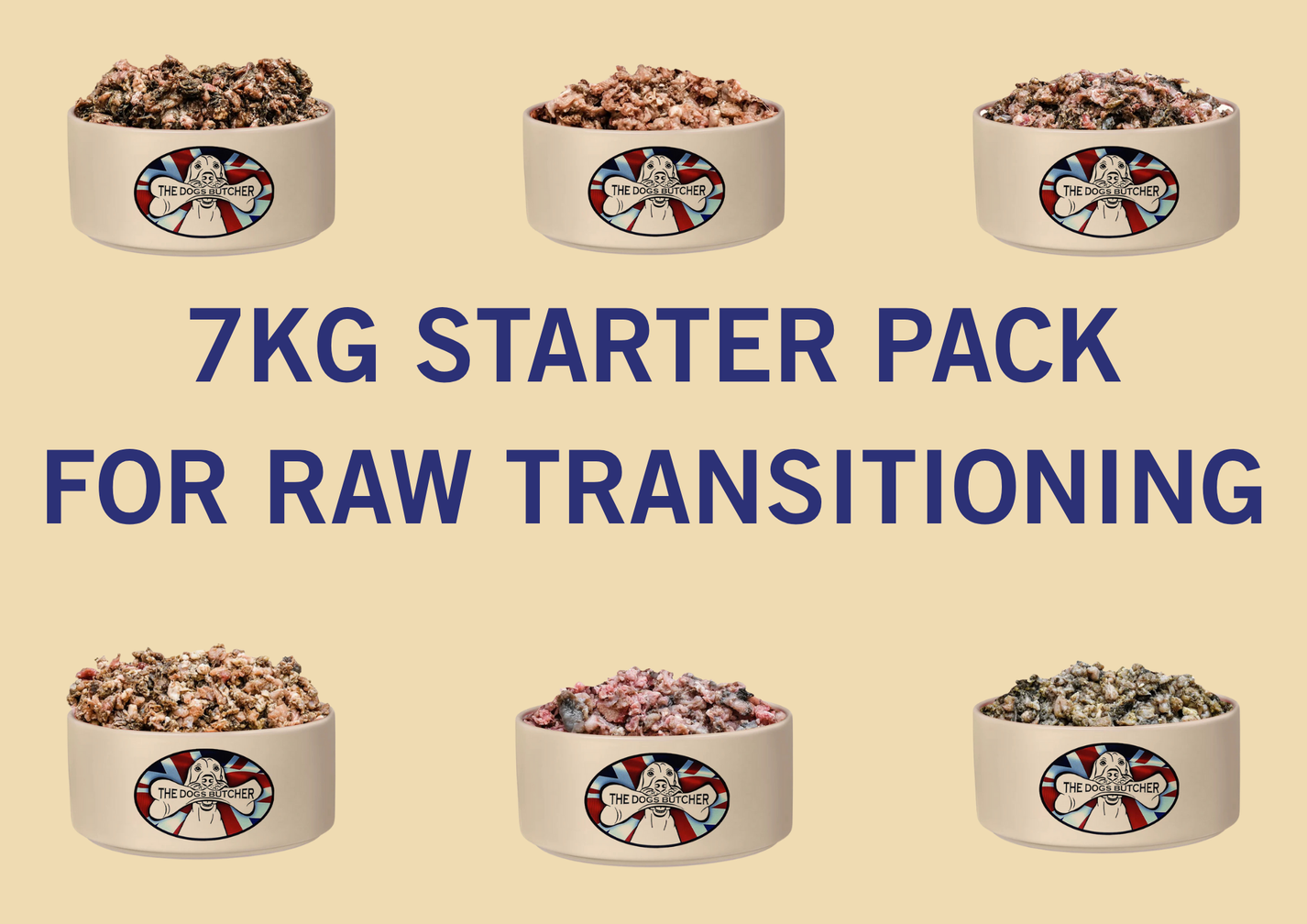 Raw Mince Transition Starter Pack (7kg) – The Dogs Butcher