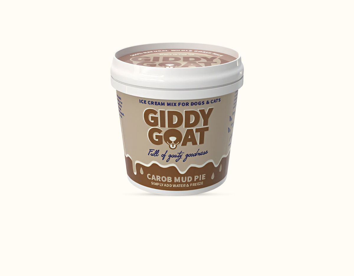 Giddy Goat Ice Cream Powder - Carob Mud Pie – The Dogs Butcher