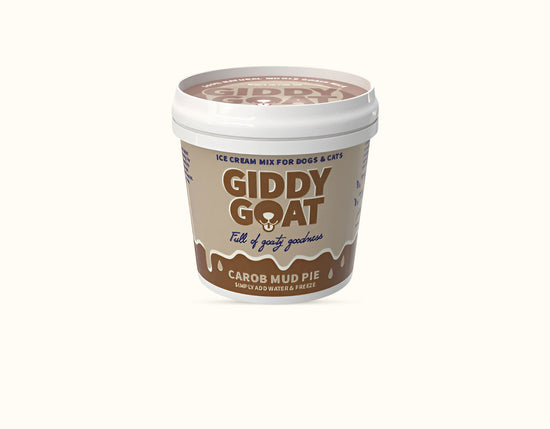 Giddy Goat Ice Cream Powder - Carob Mud Pie – THE DOGS BUTCHER B2C