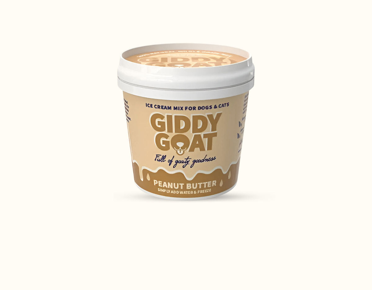 Giddy Goat Ice Cream Powder - Peanut Butter – THE DOGS BUTCHER B2C
